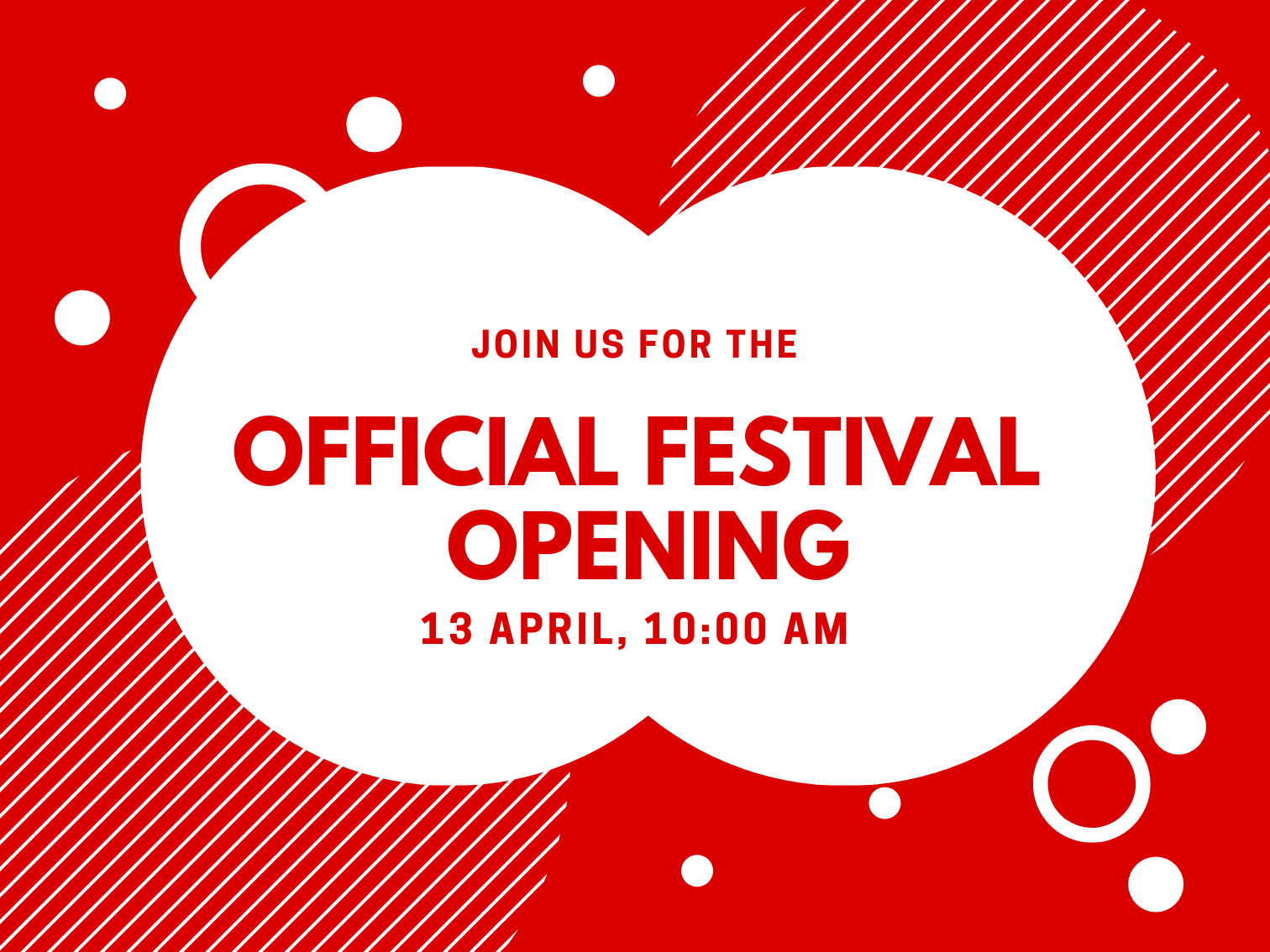 OFFICIAL FESTIVAL OPENING